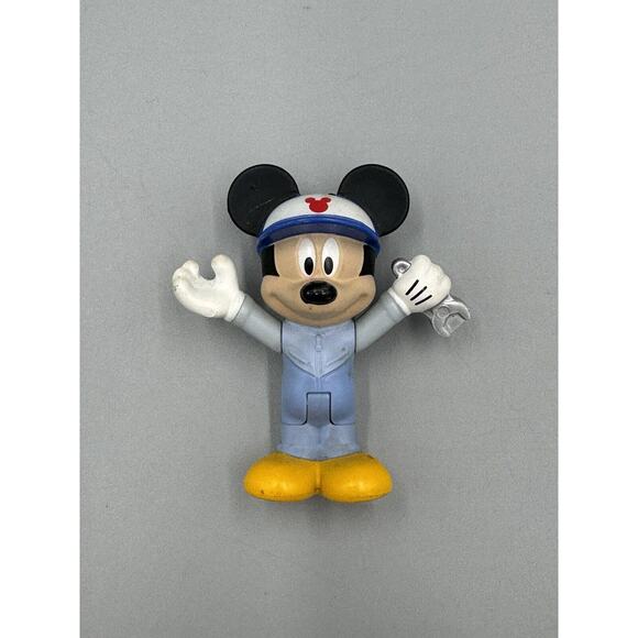 Mattel | Toys | Mickey Mouse Mechanic Mickey Mouse Holding Wrench 3 ...